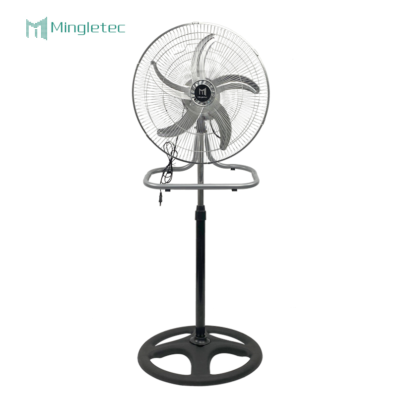 18 Inch 5 Blade Electric Commercial Height Adjustable Stand Fan - Buy ...