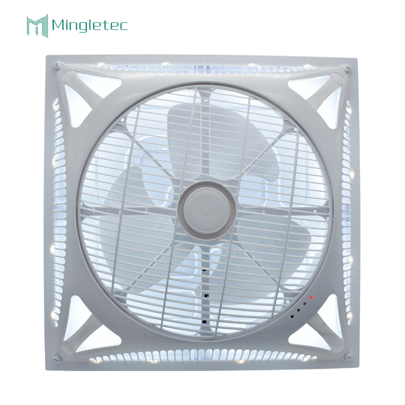 14 inch electric false ceiling mounted box fan with remote control